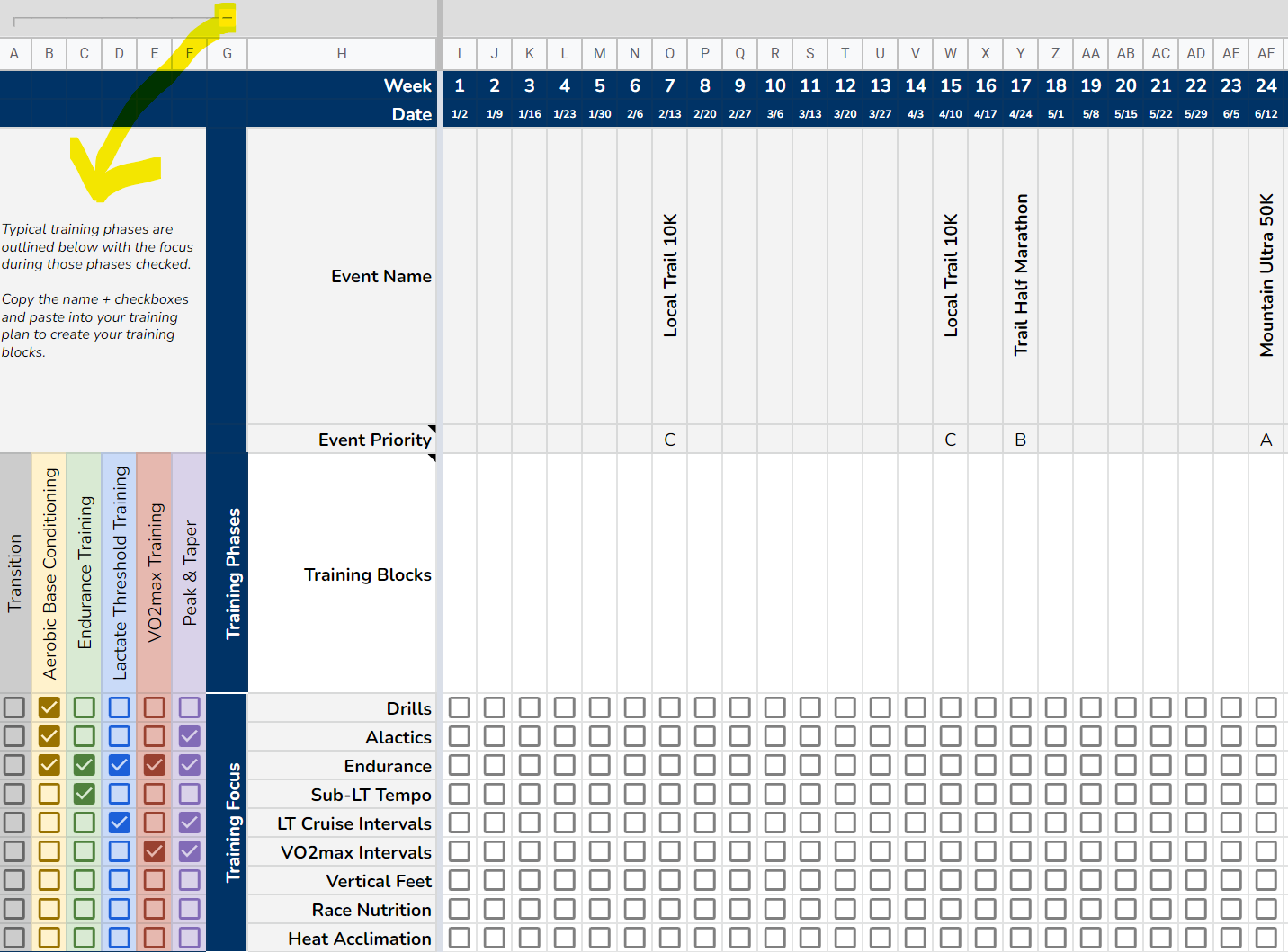 Guide to Creating Your Training Plan – Alp Fitness